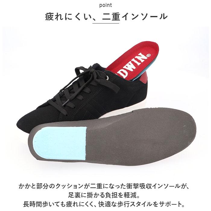 BLACK ☆ 25cm ☆ EDWIN メンズ スニーカー 7014 EDWIN スニーカー メンズ 7014 ローカット エドウィン 靴 ローカットスニーカー :edwin7014 ...