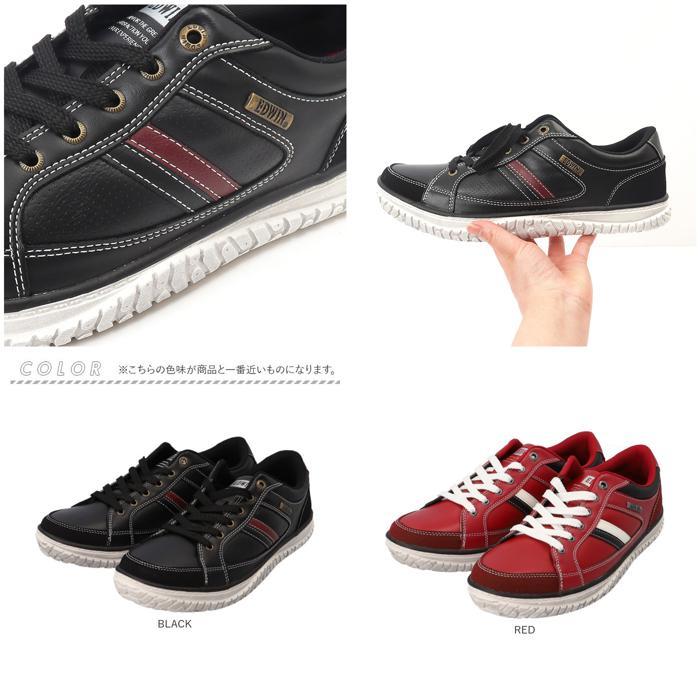 RED 25cm EDWIN メンズ 軽量スニーカー 7747 スニーカー エドウィン 軽量 軽い ローカットスニーカー : BACKYARD FAMILY 雑貨タウン - 通販 ...