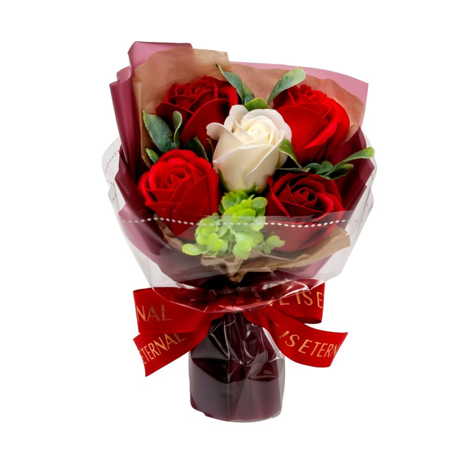 ☆ レッド ☆ ソープフラワー モナブーケ BOX入り ソープフラワー 花束 モナブーケ アーティフィシャルフラワー アレンジ :fdc2-zai-red:BACKYARD FAMILY 雑貨 ...