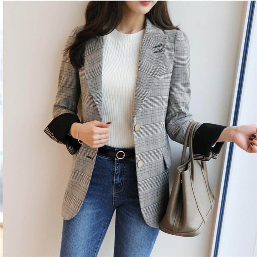 ☆ ベージュ S レディース ジャケット チェック柄 カジュアル テーラードジャケット テーラード チェック : BACKYARD FAMILY 雑貨タウン - 通販 - Yahoo!ショッピング