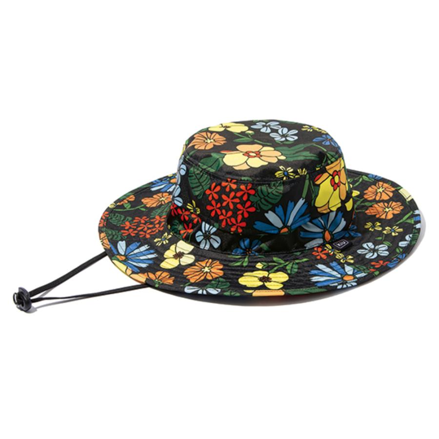 169.サイケデリックフラワー サファリハット 撥水 通販 レディース メンズ はっ水 300D KiU キウ UVカット 90%以上 折 : BACKYARD FAMILY 雑貨タウン ...