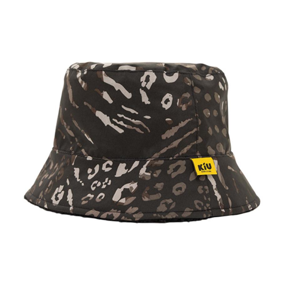 216.アニマルミックスグレー KiU キウ リバーシブルバケットハット REVERSIBLE BUCKET HAT kiu 帽子 k354 ハット : BACKYARD FAMILY 雑貨 ...