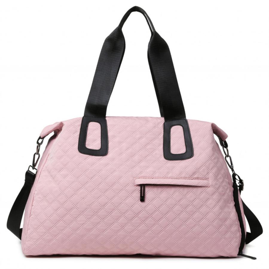 ☆ ライトピンク 旅行バッグ ボストンバッグ 大容量 キルティング ボストンバック トート ショルダー 肩掛け 斜め掛け : BACKYARD FAMILY 雑貨タウン - 通販 ...
