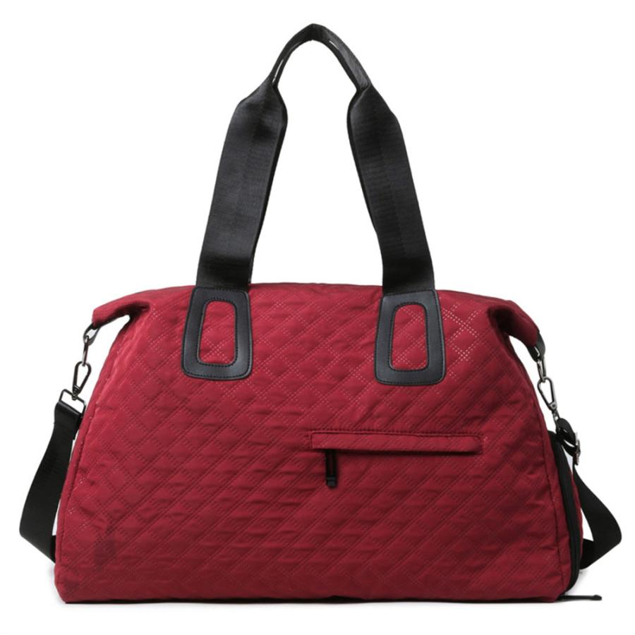 ☆ ワインレッド 旅行バッグ ボストンバッグ 大容量 キルティング ボストンバック トート ショルダー 肩掛け 斜め掛け : BACKYARD FAMILY 雑貨タウン - 通販 ...