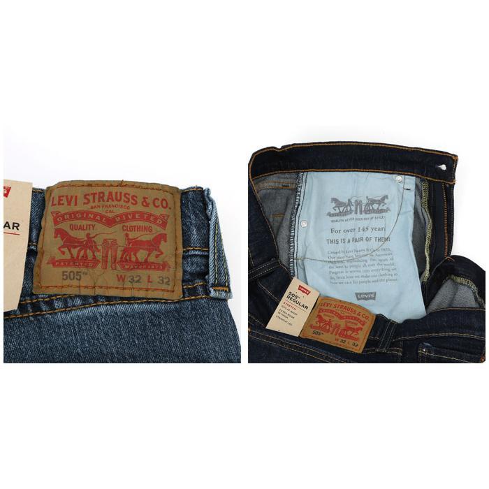 HawkerStretch L32xW33 リーバイス Levi's 505 通販 ジーンズ Levis メンズ ブラック L32 w31 w32 w33 w34 ストレート デニム パン ...