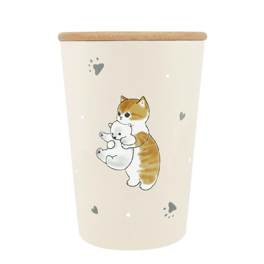 ☆ しろくま mofusand モフサンド 木蓋付き2WAY真空二重タンブラー 400ml タンブラー mofusando : BACKYARD FAMILY 雑貨タウン - 通販 ...