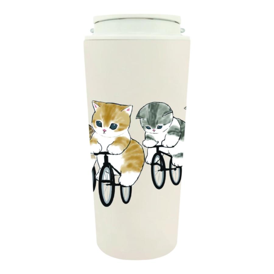 ☆ サイクリング mofusand モフサンド キャリー保冷保温タンブラー 430ml タンブラー 水筒 mofusando : BACKYARD FAMILY 雑貨タウン - 通販 ...