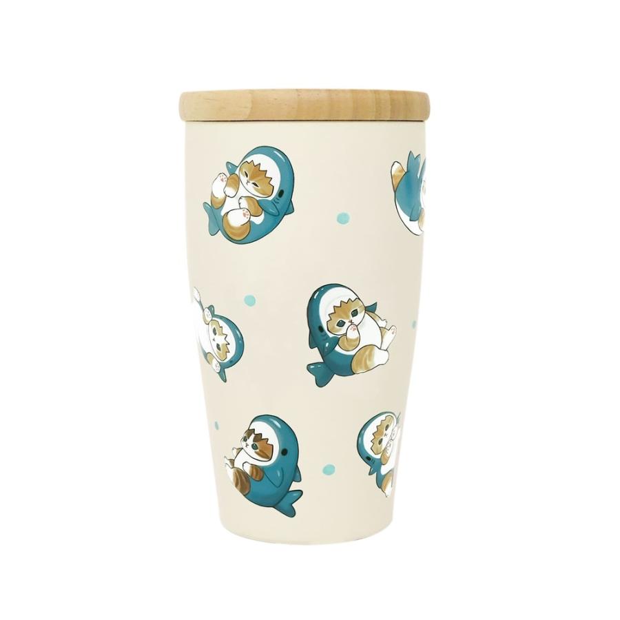 ☆ サメにゃん mofusand モフサンド 木蓋付きステンレスタンブラー 350ml タンブラー mofusando ステンレスタンブラー : BACKYARD FAMILY 雑貨タウン ...