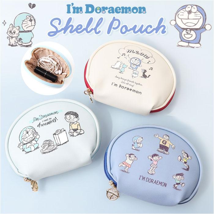 ☆ ドラえもん/ホワイト キャラクター ミニシェルポーチ ポーチ 小さめ シェルポーチ キャラクターポーチ 化粧ポーチ : BACKYARD FAMILY 雑貨タウン - 通販 - Yahoo ...