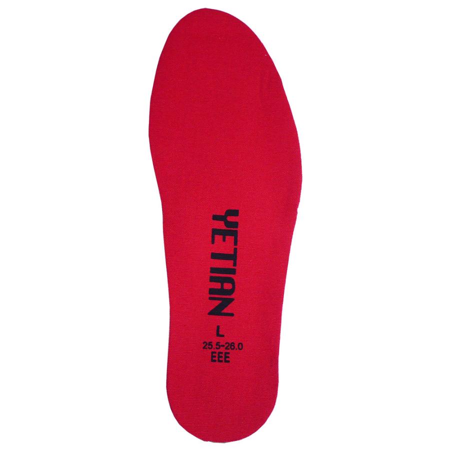 ☆ レッド ☆ 3L(27.5~28cm) ☆ YETIAN 超クッションインソール 赤 N92 靴 インソール クッション YETIAN N92 イエテン 中敷き : n92-3lsize ...