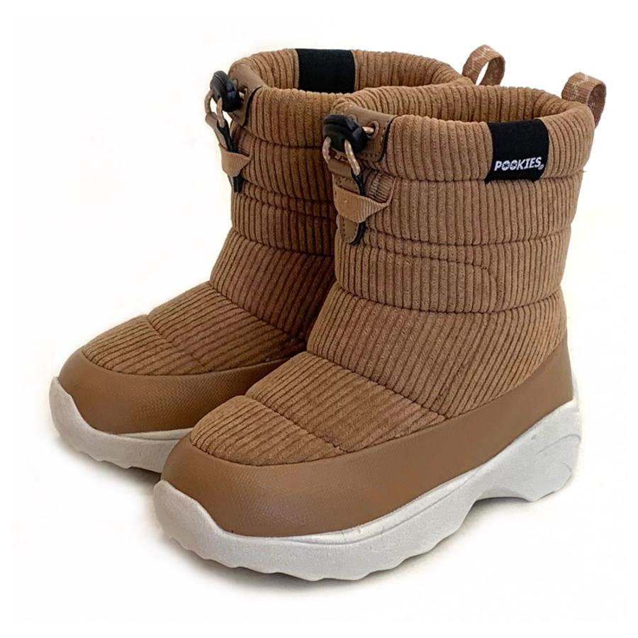 ☆ ブラウンP 19-20cm POOKIES プーキーズ キッズ ジュニア スノーブーツ PK-M310 : BACKYARD FAMILY ...