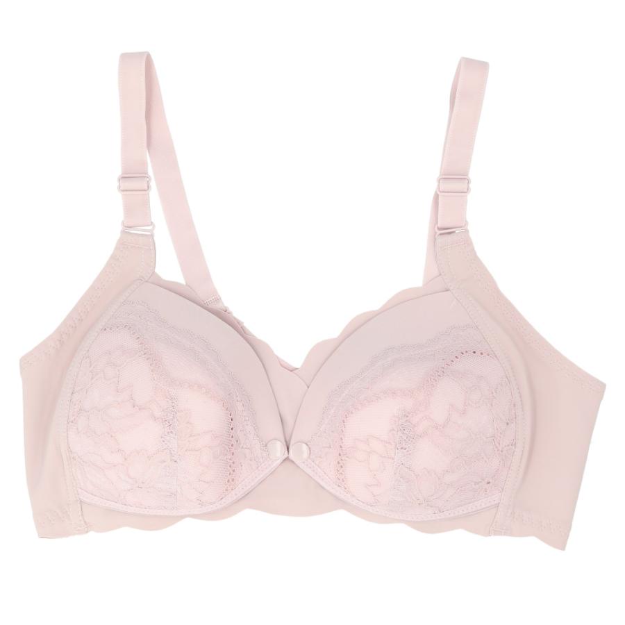 ☆ ベージュピンク 85B 授乳ブラ レース pmybr8918 前開き 授乳ブラジャー ノンワイヤー ブラジャー インナー : BACKYARD FAMILY 雑貨タウン - 通販 ...