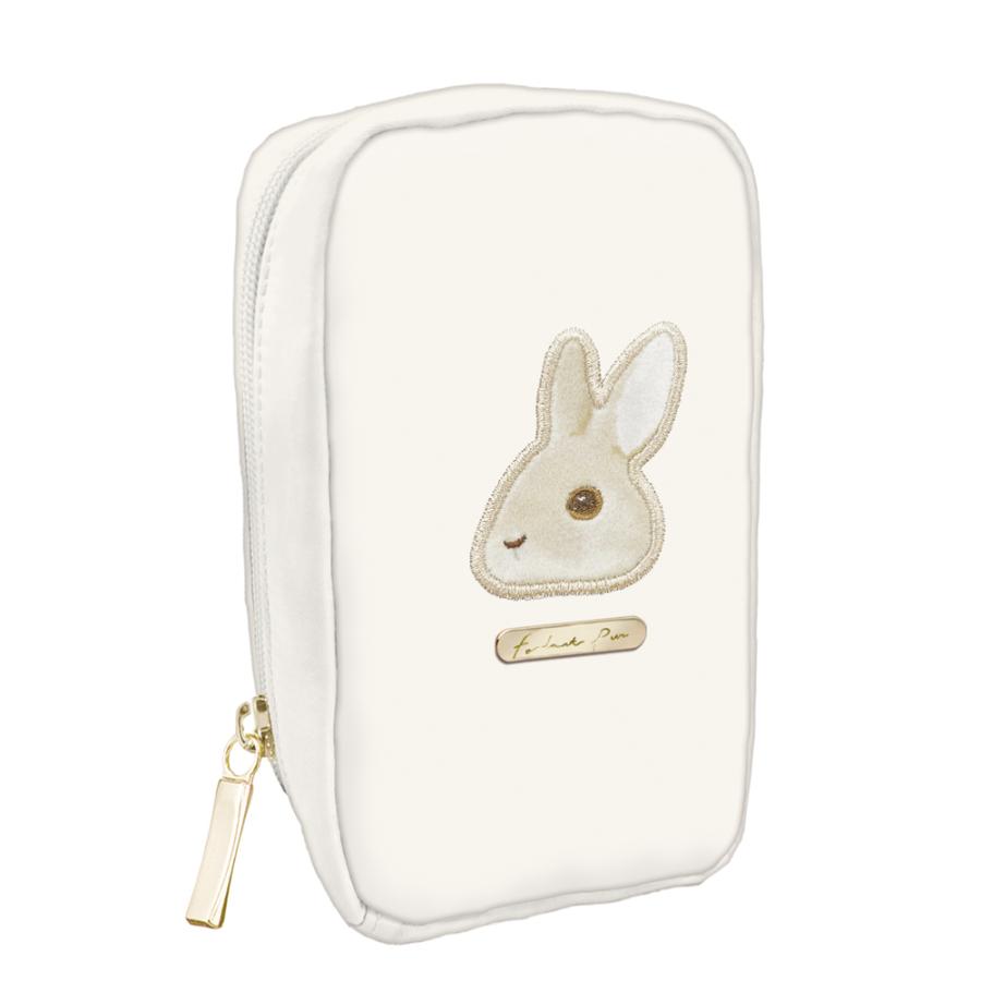 ☆ フォンダンピュール/ウサギ コンパクトポーチ クーリア ポーチ かわいい コンパクト 小物入れ サニタリーポーチ : BACKYARD FAMILY 雑貨タウン - 通販 - Yahoo ...
