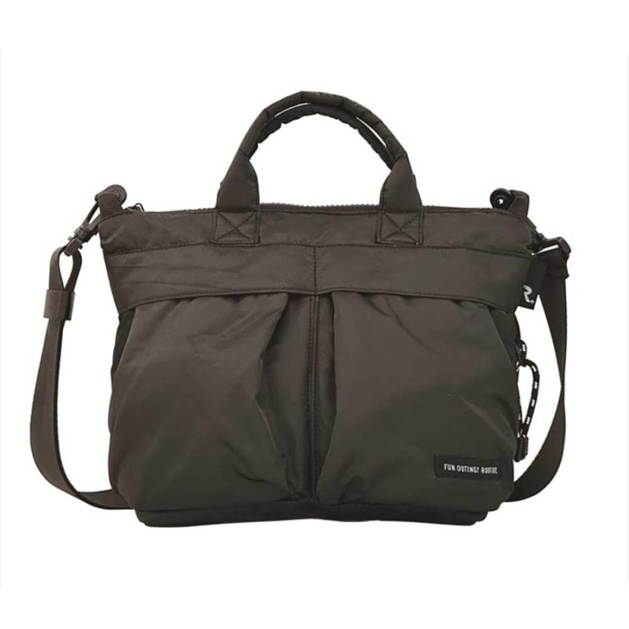 BLACK ROOTOTE1281 SC.テ゛リ.ハ゜フ-A ルートート トートバッグ 1281 ROOTOTE トートバック 2way ショルダー ショルダーバッグ : BACKYARD ...