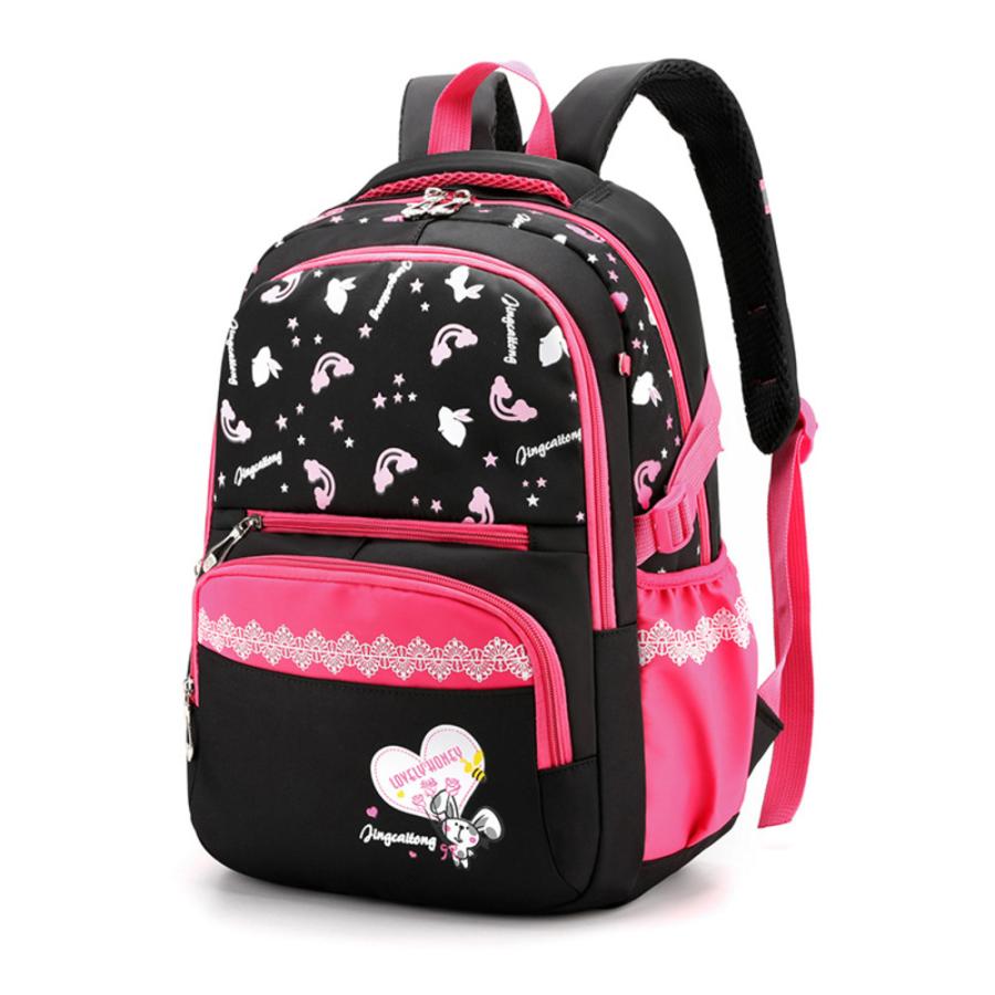 ☆ ブラック キッズ リュックサック 大容量 リュック バッグ キッズリュック スクールバッグ 学校 かわいい A4 : BACKYARD FAMILY 雑貨タウン - 通販 - Yahoo ...