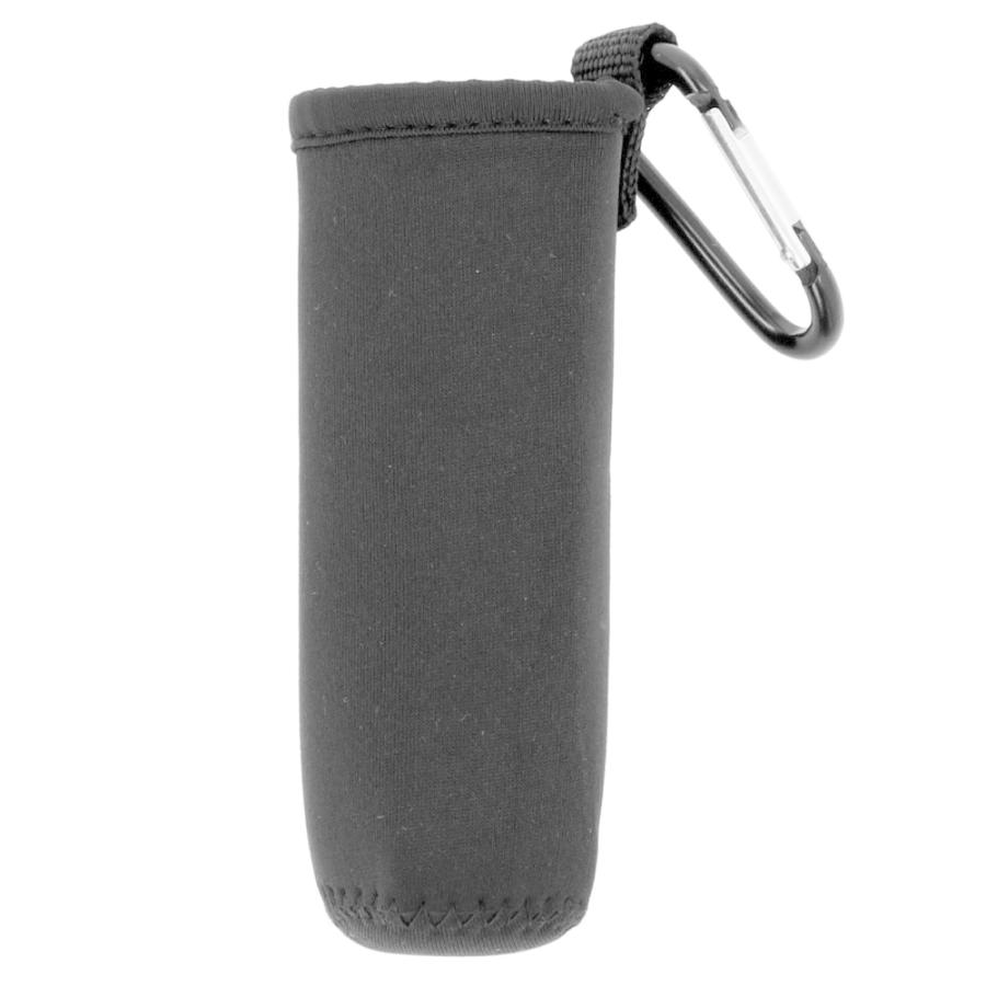 0223ブラック140ml ボトルカバー 通販 スフィット Sfit ボトル専用ポーチ 140 200 カラビナ付き ポーチ ウォーキング 持ち運び シンプ : BACKYARD FAMILY ...