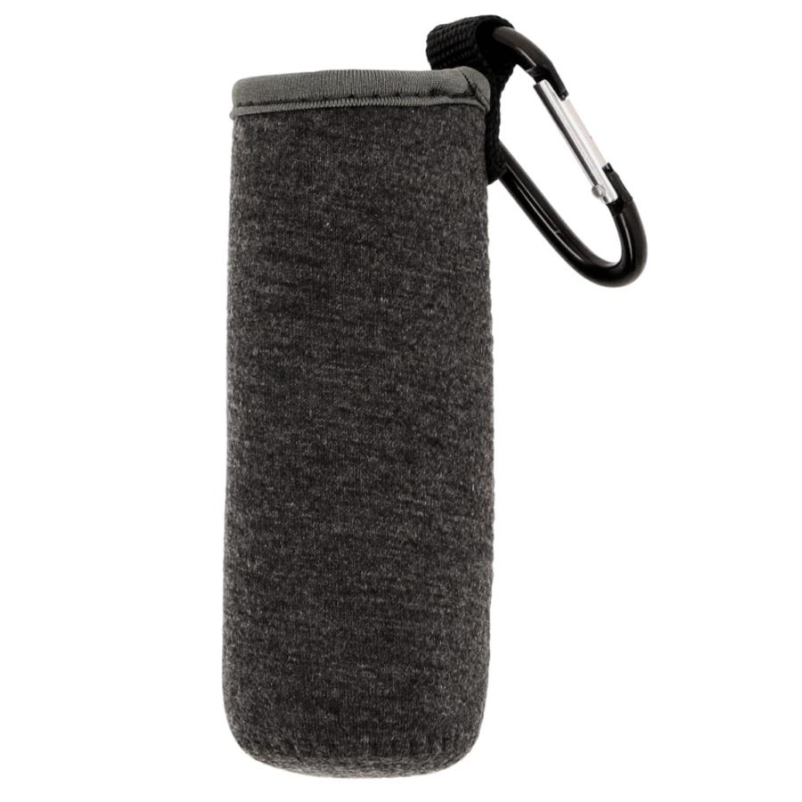0224ダークグレー140ml ボトルカバー 通販 スフィット Sfit ボトル専用ポーチ 140 200 カラビナ付き ポーチ ウォーキング 持ち運び シ : BACKYARD FAMILY ...