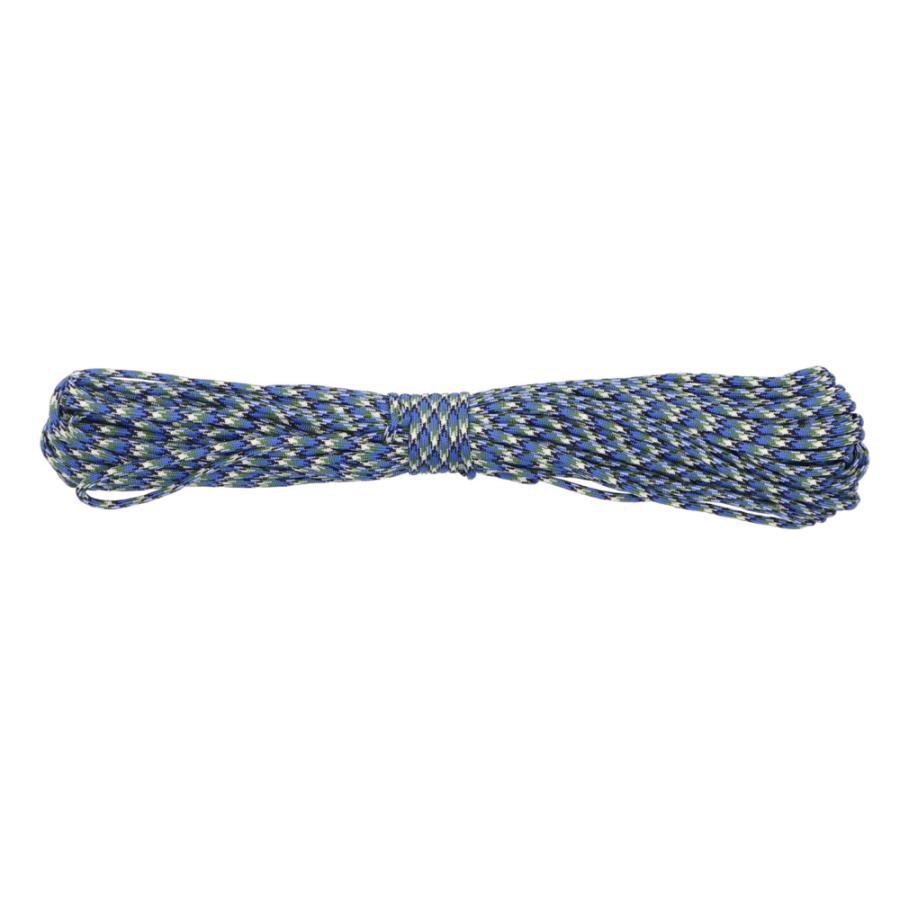 ☆ ブルーカモフラ010 パラコード 4mm 通販 31m 31メートル 柄 ロープ パラシュートコード キャンプ 屋外 野外 荷物用 物干し グランピン : BACKYARD FAMILY ...