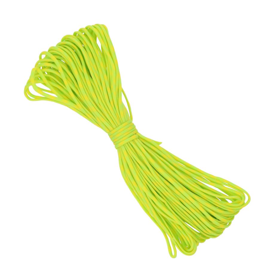 ☆ イエロー036 パラコード31mX4mm 1本 ss553 パラコード 4mm 7芯 31m 31メートル パラシュートコード キャンプ ロープ アウトドア : BACKYARD ...