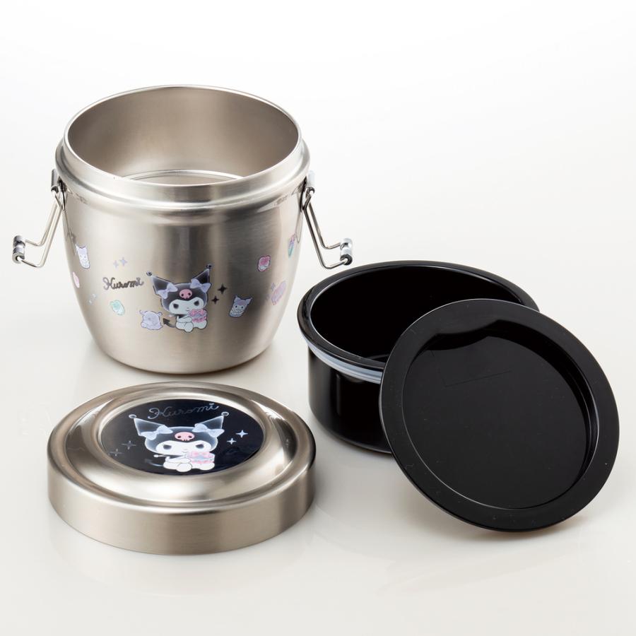 ☆ クロミ 抗菌 超軽量真空ステンレス丼ジャー 550ml STLBD6AG 弁当箱 保温 保冷 丼 スケーター 570ml ランチジャー 2段 二段 : BACKYARD FAMILY 雑貨 ...