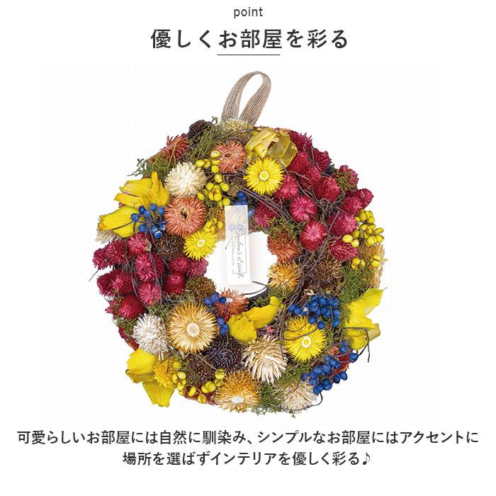 315M.緑のリース ナチュラル リース Mサイズ 玄関 春 オールシーズン インテリア 雑貨 造花 玄関飾り フェイクフラワー : BACKYARD FAMILY 雑貨タウン - 通販 ...