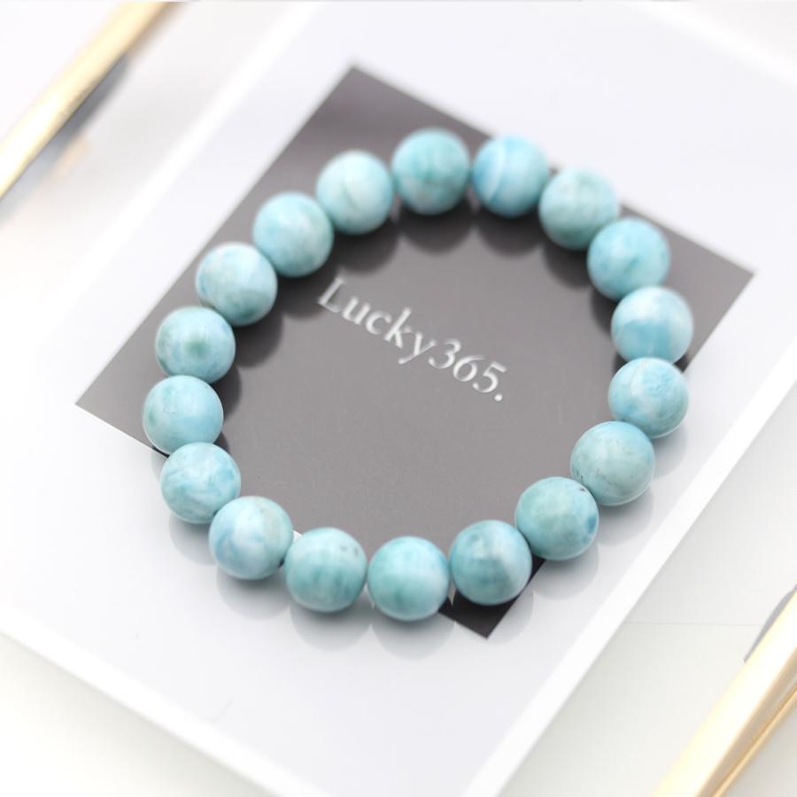 Lucky365 現品 ラリマー ブレスレット 10mm パワーストーン 天然石 : 天然石パワーストーン Lucky365 ヤフー店 - 通販 - Yahoo!ショッピング