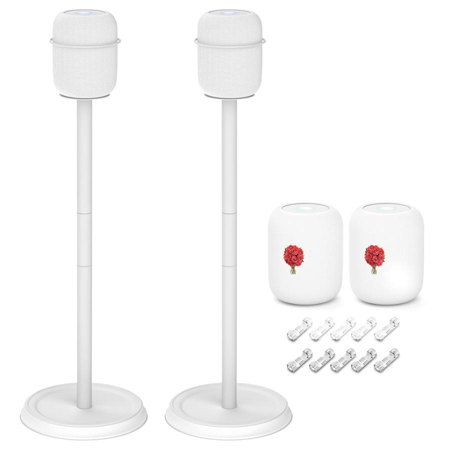 Homepod 1/Homepod 2用高耐久スピーカースタンド 防塵カバー付き Homepod 1/Homepod 2用高耐久スピーカースタンド 防塵カバー付き