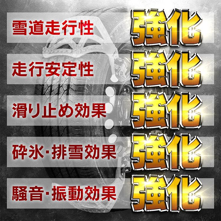 非金属タイヤチェーン スノーチェーン タイヤチェーン 非金属 チェーン 汎用 雪チェーン 雪道 大雪 簡単取付 プラスチック チェーン規制 雪 e048 : lucky9 - 通販 ...