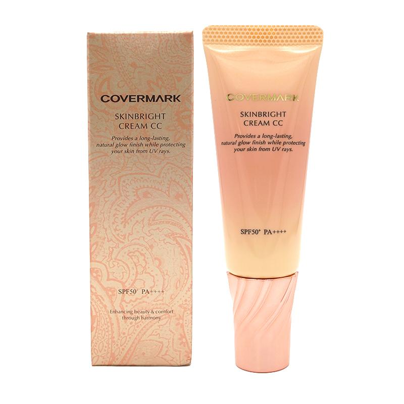 COVERMARK カバーマーク スキンブライト クリーム CC 01 明るめの色 25g CCクリーム 化粧下地 日焼け止め SPF50+ PA++++ [ギフトラッピング対応 ...