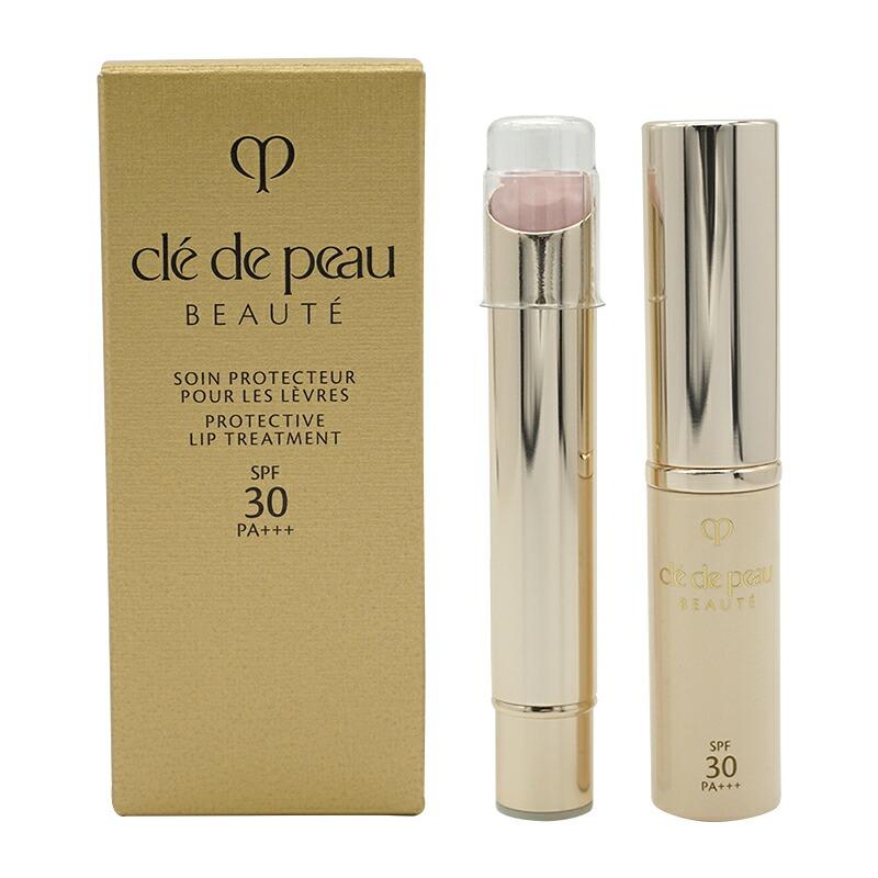 cpb 資生堂 クレ・ド・ポー ボーテ ソワンプロテクトゥールレーブル リップクリーム SPF30 PA+++ 本体 4g 天然ローズオイルなどを調香した香り : cpb9371 ...