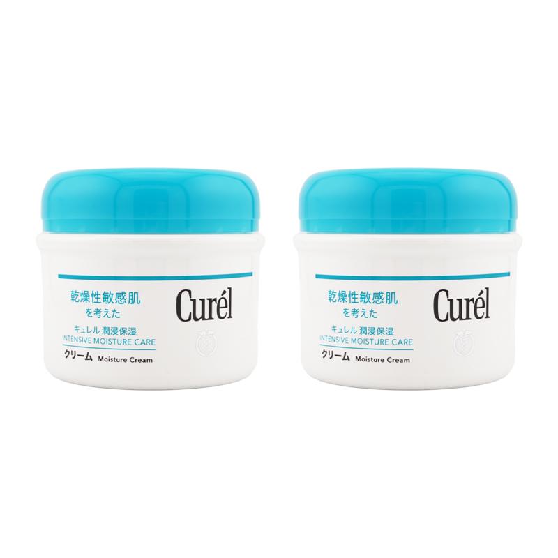 Curel [2個セット]Curel キュレル 潤浸保湿 クリーム 90g 医薬部外品 消炎剤配合 セラミドケア 弱酸性 無香料 無着色 アルコールフリー[ギフトラッピング対応 ...