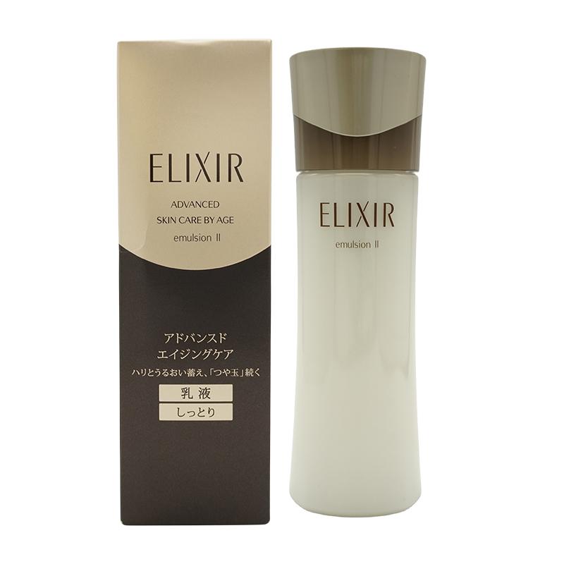 ELIXIR（コスメ） 資生堂 ELIXIR エリクシール アドバンスド エマルジョン T II 130ml 乳液 しっとりタイプ 本体 [ギフトラッピング対応] : LuckyBravo ...