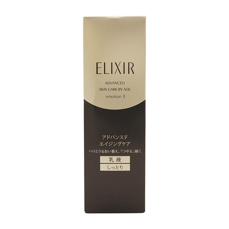 ELIXIR（コスメ） 資生堂 ELIXIR エリクシール アドバンスド エマルジョン T II 130ml 乳液 しっとりタイプ 本体 [ギフトラッピング対応] : LuckyBravo ...