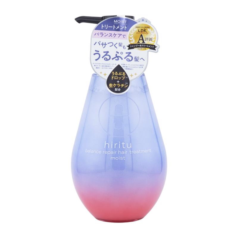 hiritu ヒリツ バランスリペアヘアトリートメント モイスト 410mL コンディショナー ヘアケア ダメージ補修 たんぱく質 水分 油分[ギフトラッピング対応] : LuckyBravo ...