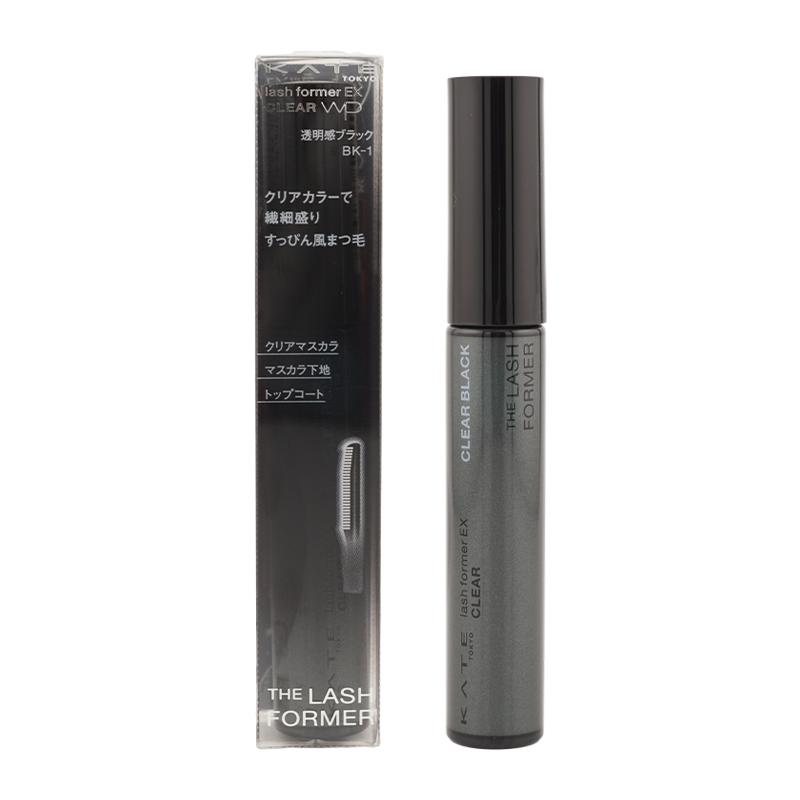 KATE ケイト ラッシュフォーマーEX クリア BK-1 透明感ブラック 5.0g マスカラ ウォータープルーフ オイルプルーフ コームブラシ [ギフトラッピング対応 ...