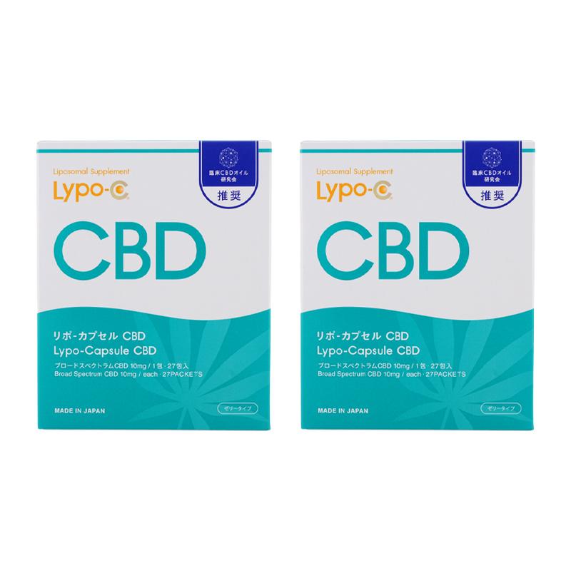 [2個セット]Lypo-C リポ・カプセル CBC 27包入 健康食品 セルフケアサプリメント CBD 美容 ゼリー状 [ギフトラッピング対応] : LuckyBravo - 通販 ...