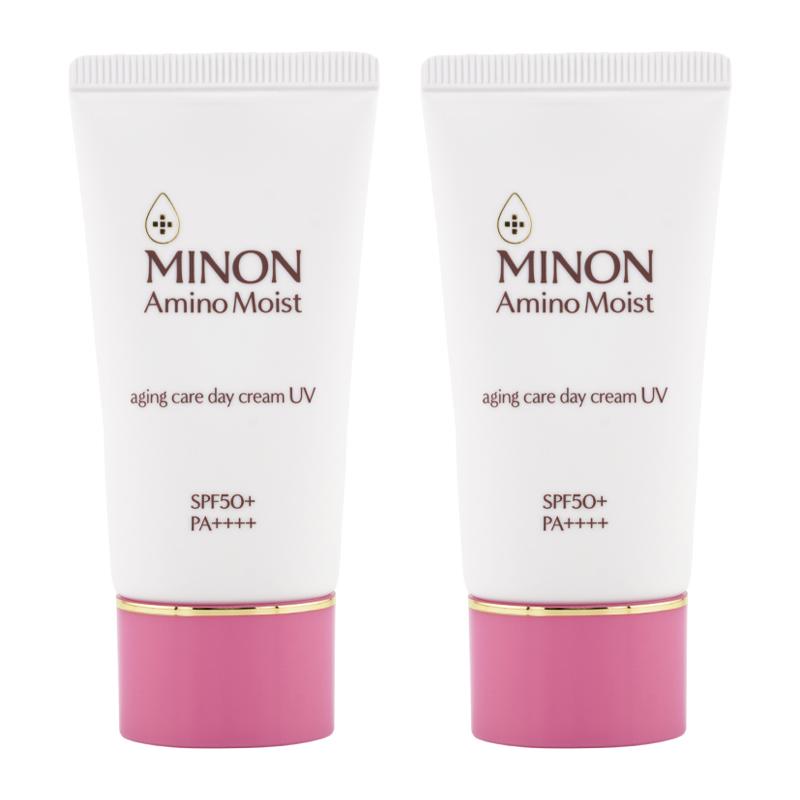 MINON [2個セット]MINON ミノン エイジングケア デイクリームUV 30g SPF50+ PA++++ 低刺激性処方 ナイアシンアミド[ギフトラッピング対応 ...
