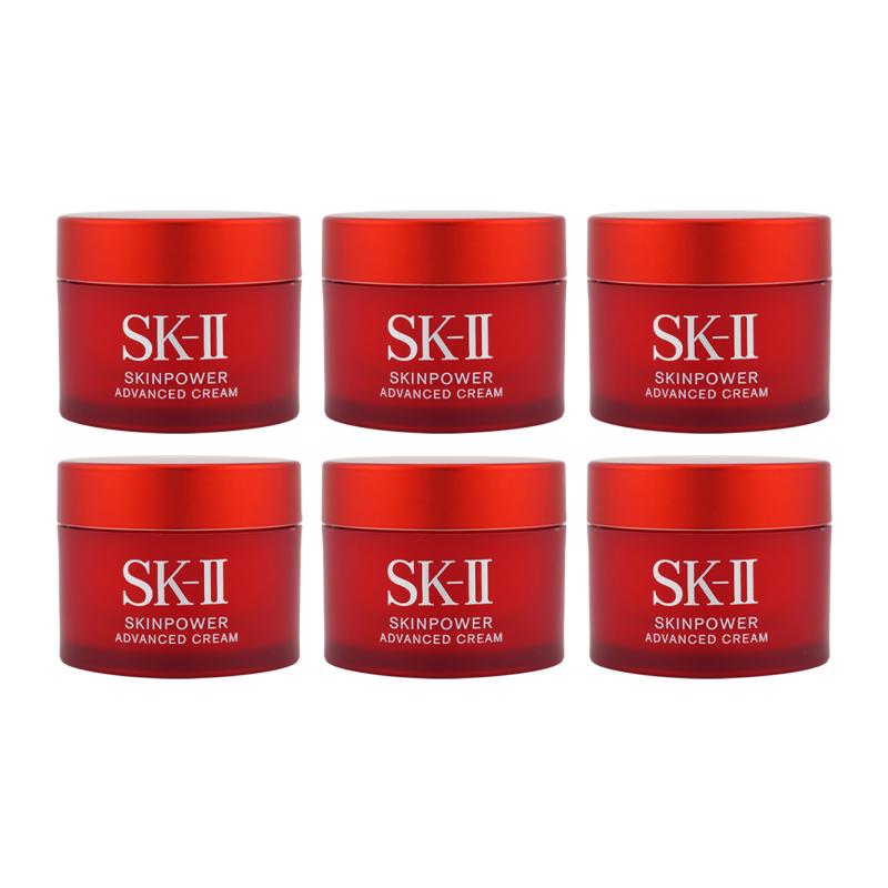 SK-II [6個セット]SK-II SK2 エスケーツー スキンパワーアドバンスト クリーム15g 美容クリーム 携帯ミニサイズ お試し[ギフトラッピング対応] : LuckyBravo ...