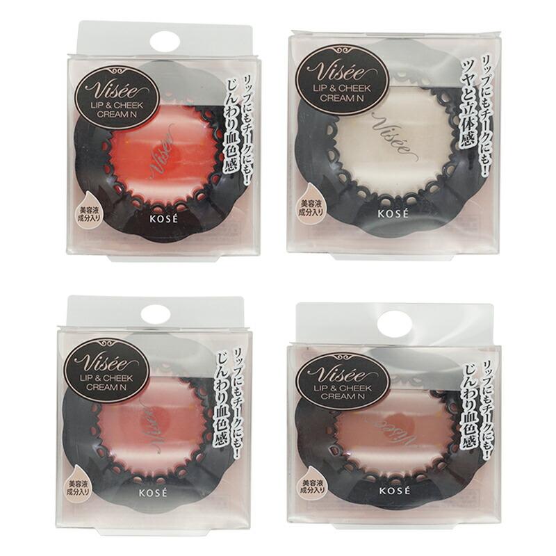 Visee VISEE ヴィセ [4種類から選べる]リシェ リップ＆チーククリーム N 5.5g 無香料 美容液成分配合 [ギフトラッピング対応] : LuckyBravo - 通販 ...