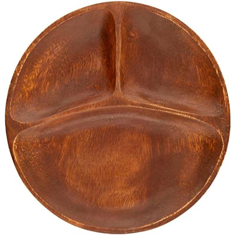 エメリー商会 木製食器 アカシア ランチプレート ラウンド(3仕切り) SW-E015 ブラウン :20220928163926-02061:ラッキーハント - 通販 - Yahoo!ショッピング