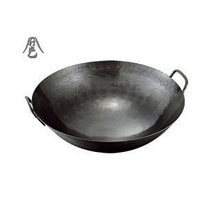 山田工業所 鉄打出し 両手中華鍋 取手溶接 42cm （両手鍋・中華鍋・鉄製・鉄打ち出し） : キッチン応援隊!ラッキークィーン - 通販 ...