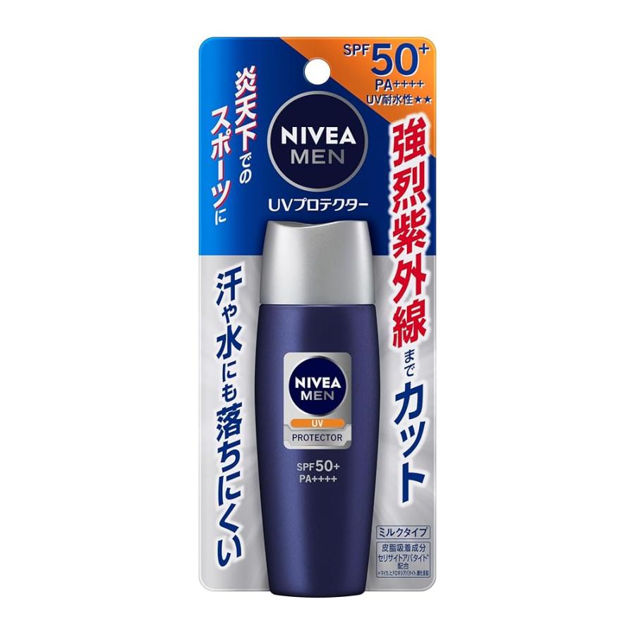 NIVEA MEN ニベアメン UVプロテクター 40ml 男性用 日焼け止め 乳液 SPF50+ PA++++ : ラッキースプリング - 通販 - Yahoo!ショッピング