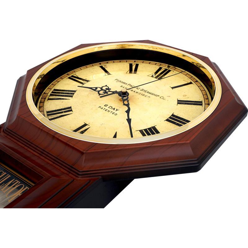 JUSTIME トラディショナル スクールハウス ヴィンテージ ローマン 振り子 壁掛け時計 チャイム 毎時 ウェストミンスター メロディ付き (PP : Rinka - 通販 - Yahoo ...