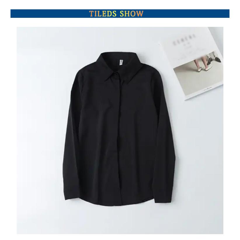 ブラウス S-8XL レディース 襟付き 長袖 リクルート 半袖 オフィス ビジネスシャツ スーツ 白シャツ S-8XL Yシャツ フォーマル 通勤 : infit768672 : Lucky ...