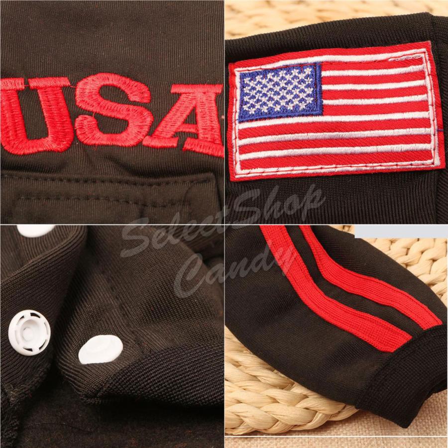 ドッグウエア ペット コスプレ USA 犬服 ジャージ カバーオール ロンパース ペットウェア コスチューム パーカー つなぎ チワワ トイプードル LP-035 : セレクトショップルーダス ...