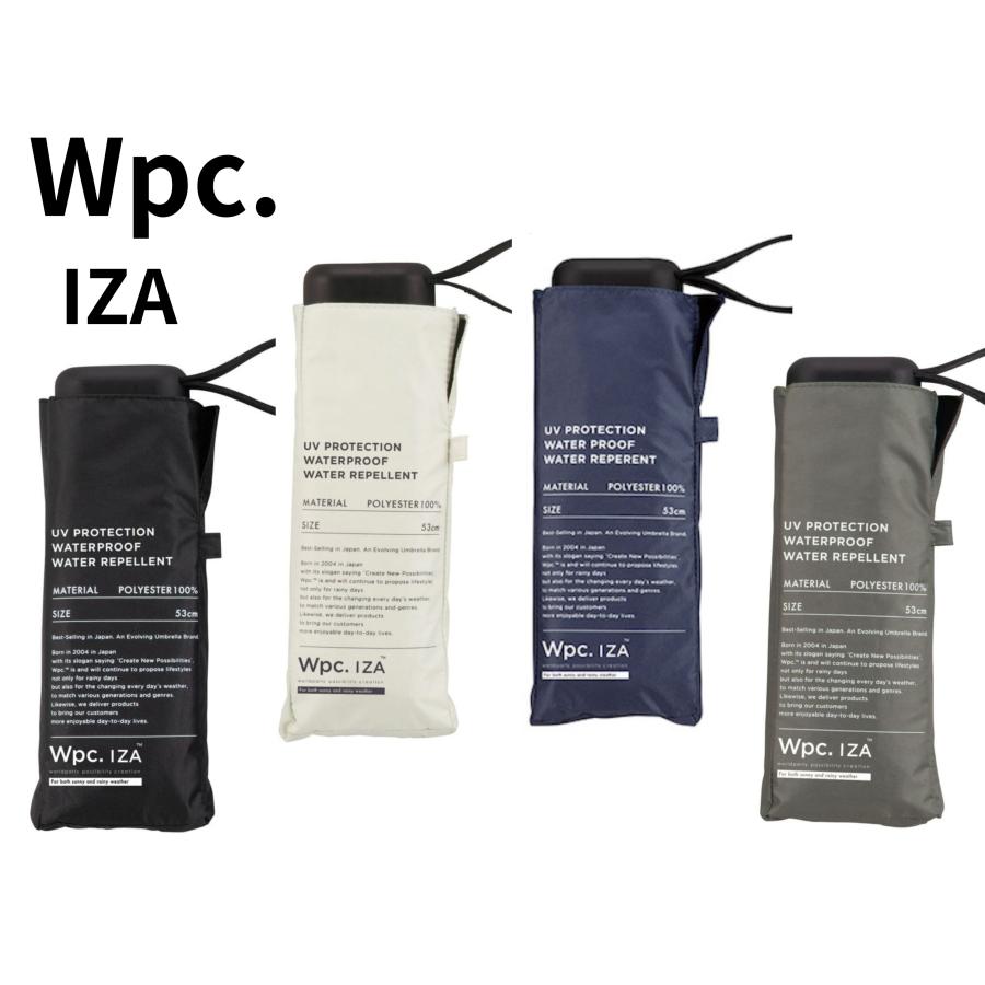 Wpc. IZA Wpc 日傘 遮光 折りたたみ傘 晴雨兼用 コンパクト メンズ レディース イーザ ユニセックス 父の日 おしゃれ プレゼント 敬老 お祝い ギフト : ラグラス - 通販 ...