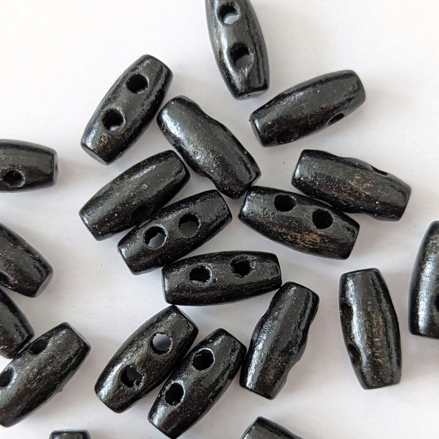 トグルボタン 16mm 30個（ブラック） ab-477 : ルルルマーケット - 通販 - Yahoo!ショッピング