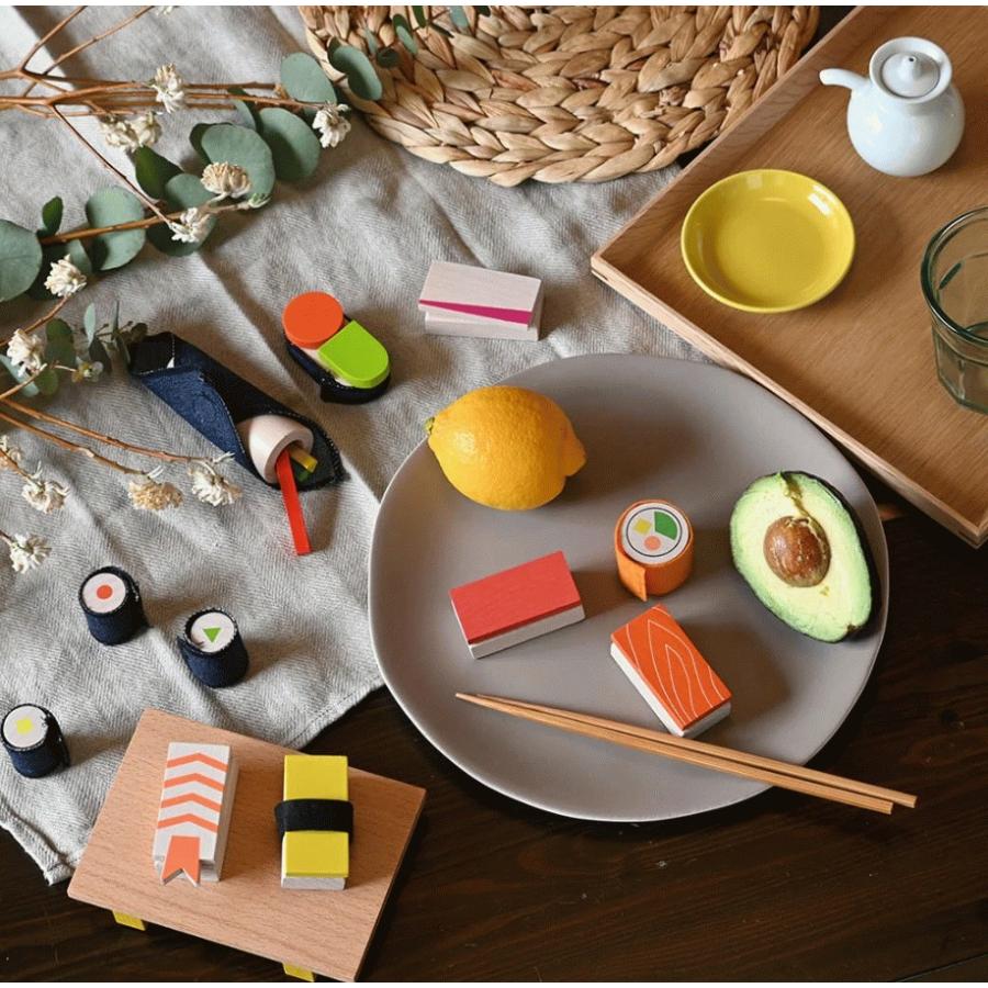 gg* ままごと お寿司 木製 木のおもちゃ SUSHI スシ ジジ GG10 ごっこ遊び 日本 おすし 和食 kiko & gg キコ :gg-gg10:Lulumina - 通販 ...