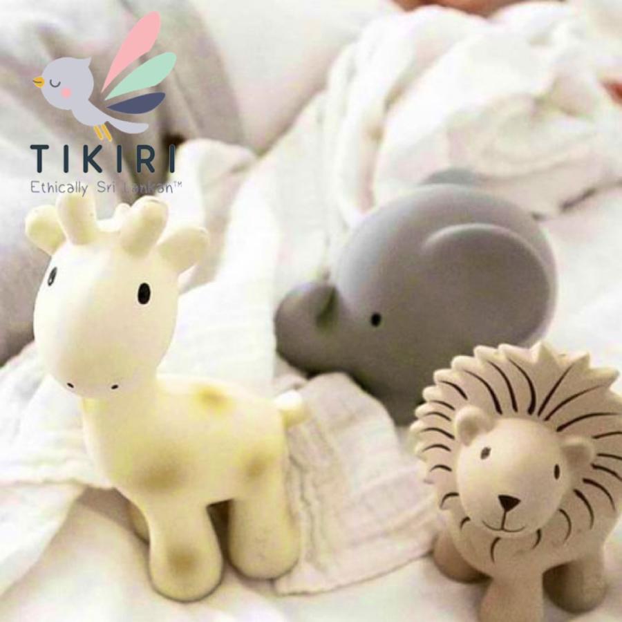 TIKIRI どうぶつ 歯固め お風呂のおもちゃ 天然ゴム アニマル 動物 がらがら ラトル＆バストイ ティキリ プール 水遊び 赤ちゃんの ...