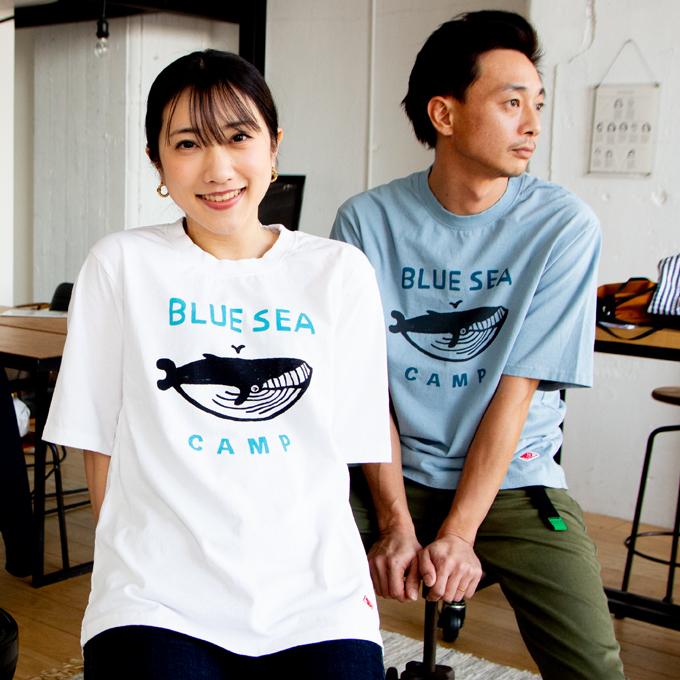 【LUMBER】16/2 BLUE SEA CAMP PRINT T-SHIRTS 221370 : LUMBER Yahoo!ショッピング店 - 通販 - Yahoo!ショッピング